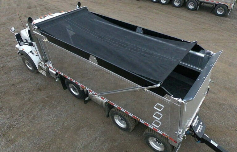 Dump Truck Asphalt Tarps - Dump Truck