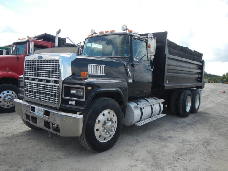 The Ford L9000 Dump Truck Reviews - Dump Truck